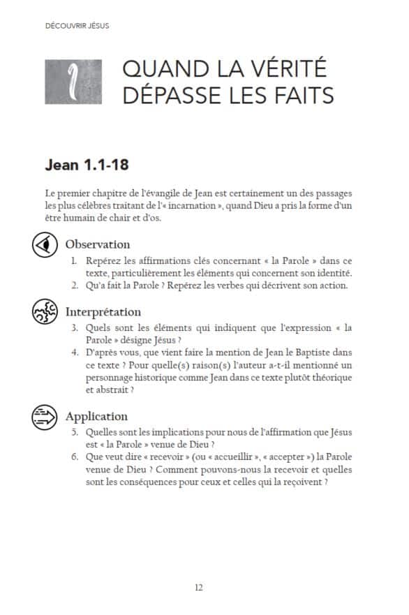 Découvrir Jésus – Éditions LLB